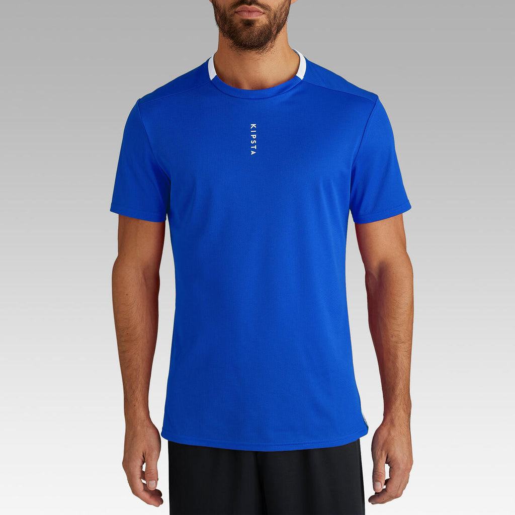 Camiseta de fútbol Adulto Kipsta F100 azul – Decathlon Costa Rica